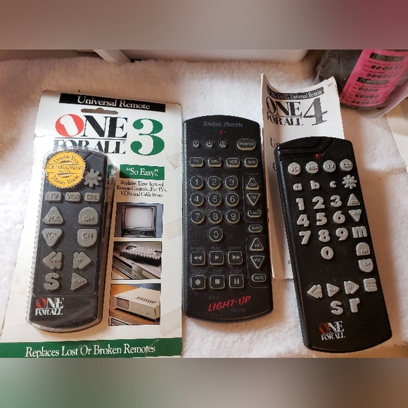 Radio Shack n One for all | Other | Universal Remote Control 3 | Poshmark